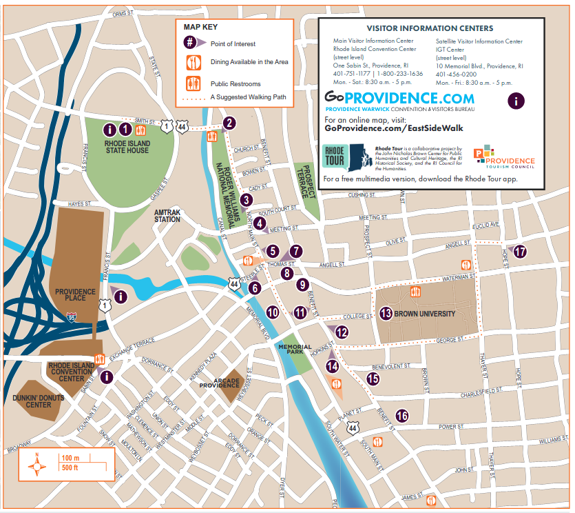 Walking Tours: Providence East Side & Downtown – The historic Cole ...